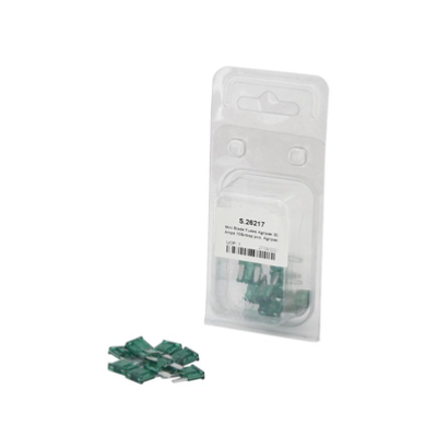 FUSÍVEL FICHA 30A MINI VERDE | RDC Parts